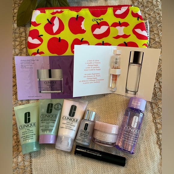Clinique | Skincare | Clinique Trial Size Sample Bundle With Bag | Poshmark